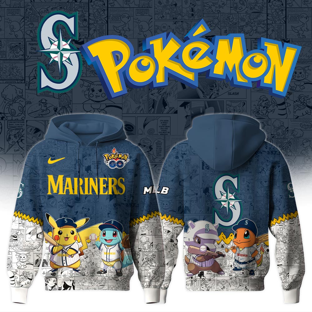 Best Seller Seattle Mariners Pokemon Baseball Hoodie