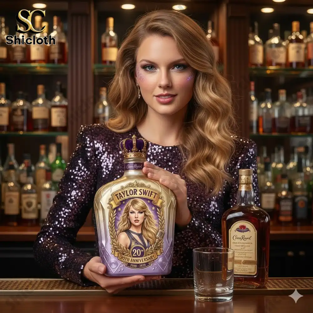 Taylor Swift 20th Anniversary Edition Whiskey Bottle-Shicloth